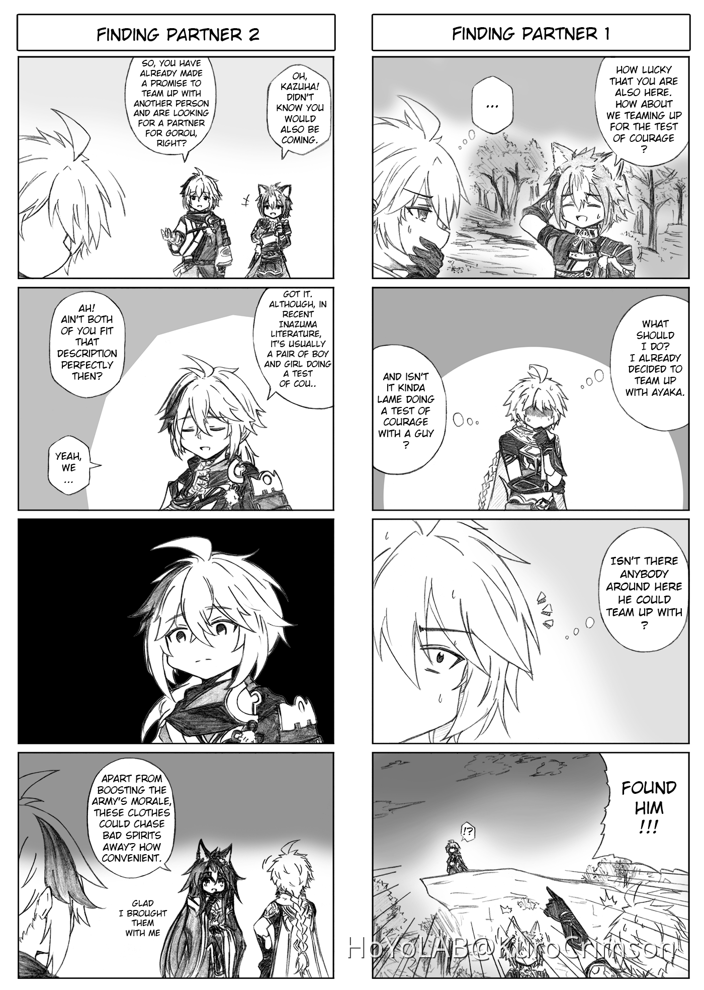 Finding Partner (4-koma) Genshin Impact | HoYoLAB