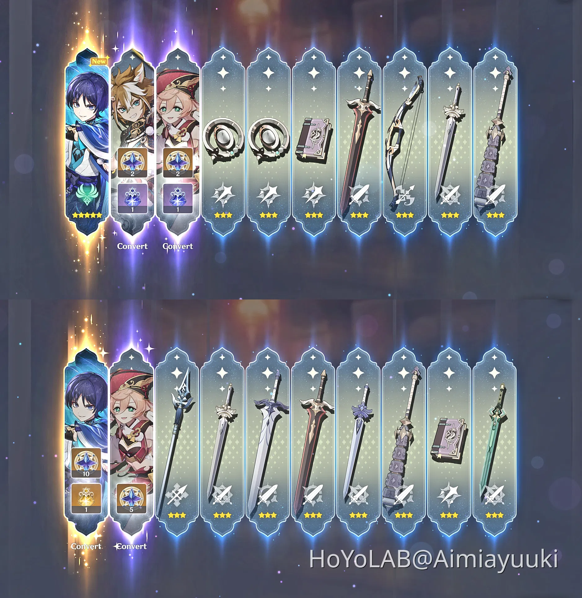 My Wanderer pull! Genshin Impact | HoYoLAB