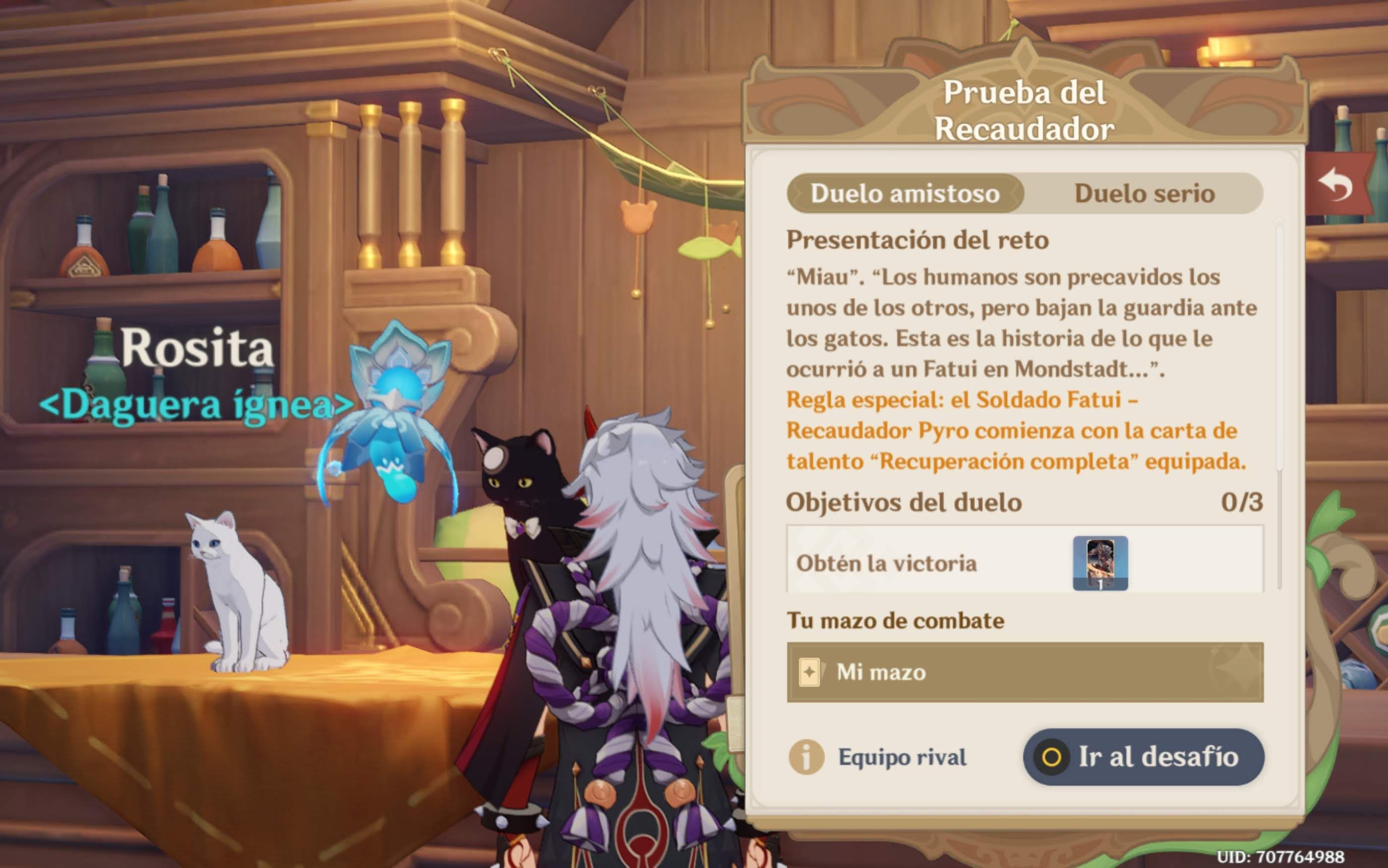 Consejo IS - Duelo Tabernario Recaudador Pyro Genshin Impact | HoYoLAB