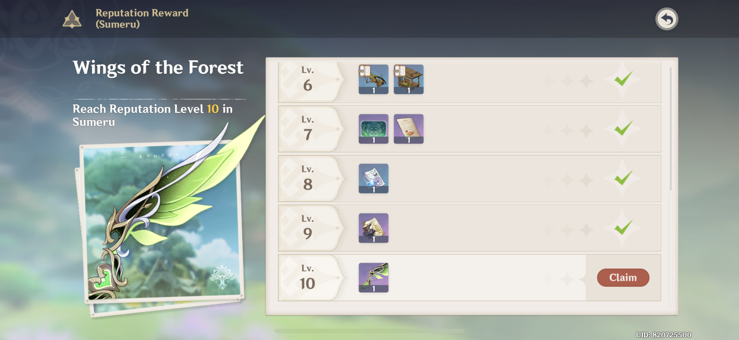 Sumeru Wing glider Genshin Impact | HoYoLAB