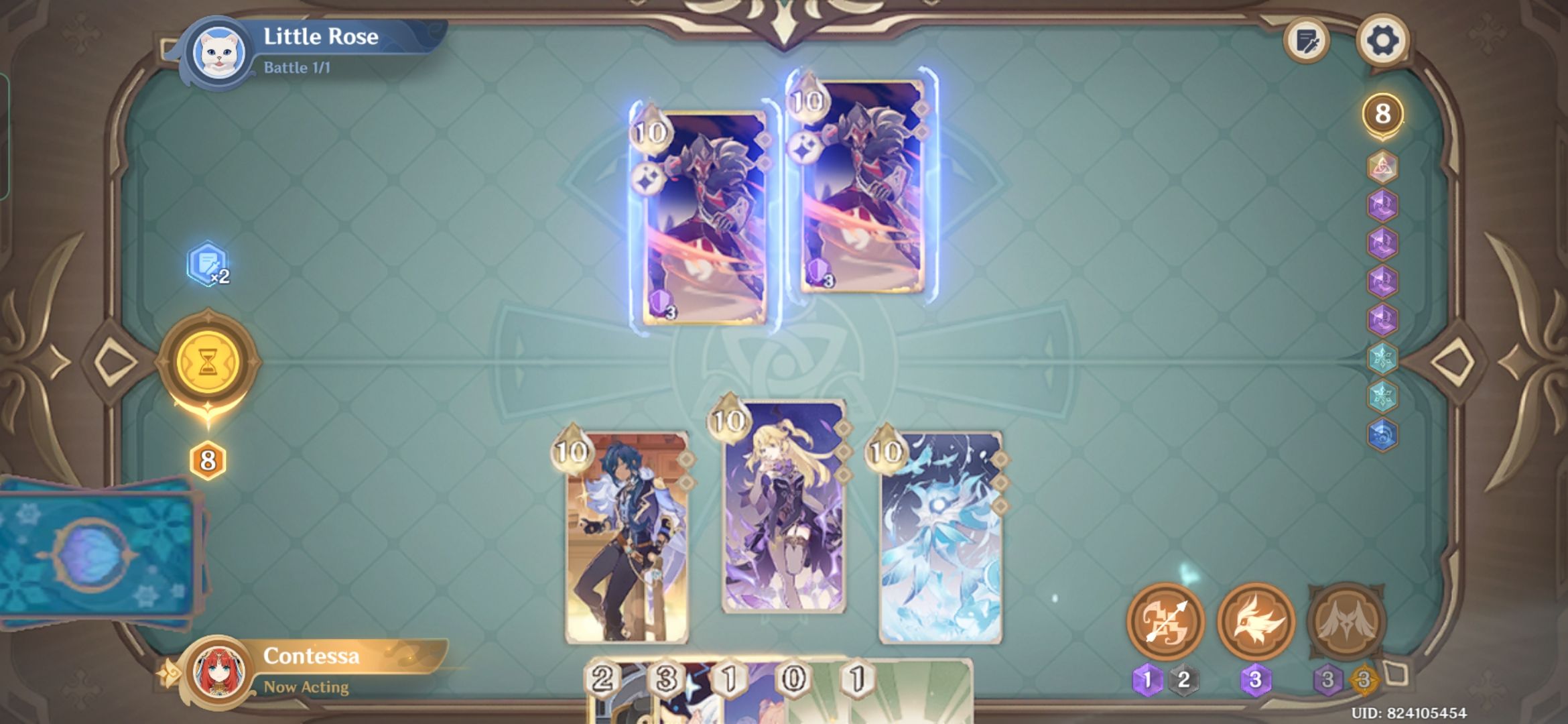 Genius Invokation TCG Tavern Challenge Tips: Fatui Pyro Agent Genshin ...