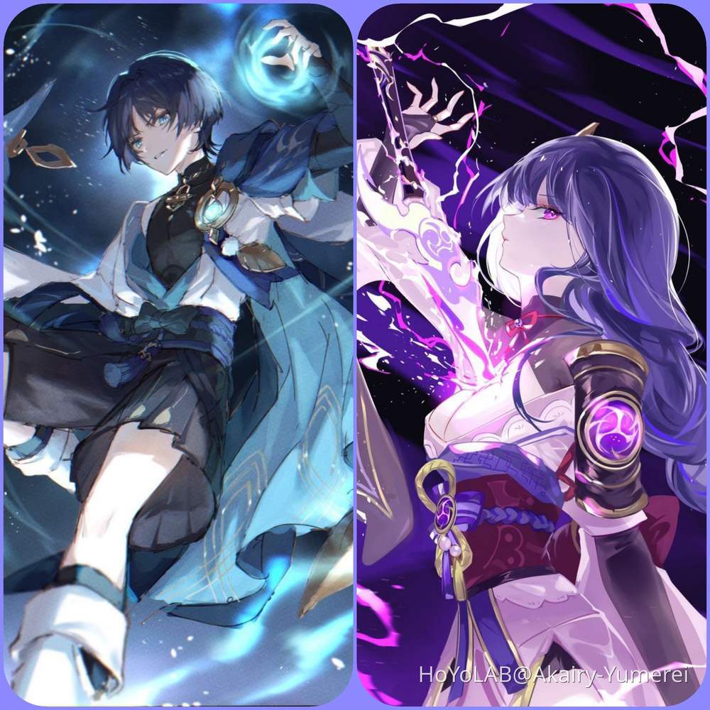 Bạn hãy nói những đặc điểm chung của Wanderer và Ei(Hai mẹ con) Genshin ...