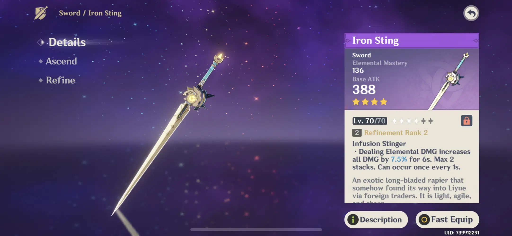 ultimate elemental swords