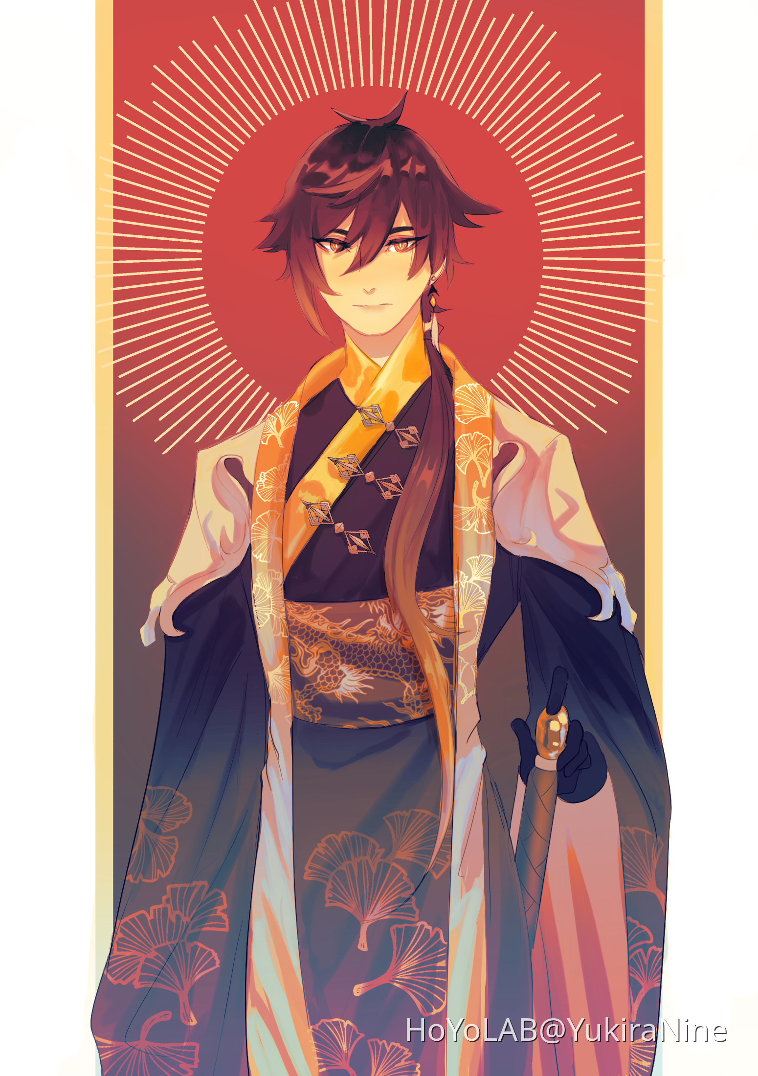 Hanfu Zhongli Genshin Impact | HoYoLAB