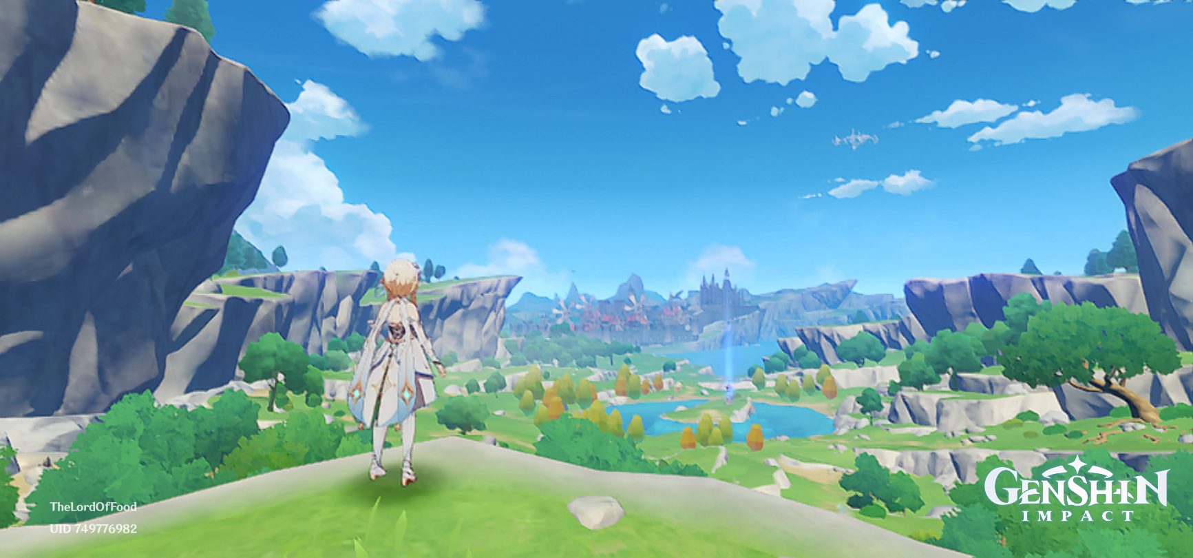 Went back to the place where we first gazed upon Mondstadt Genshin ...