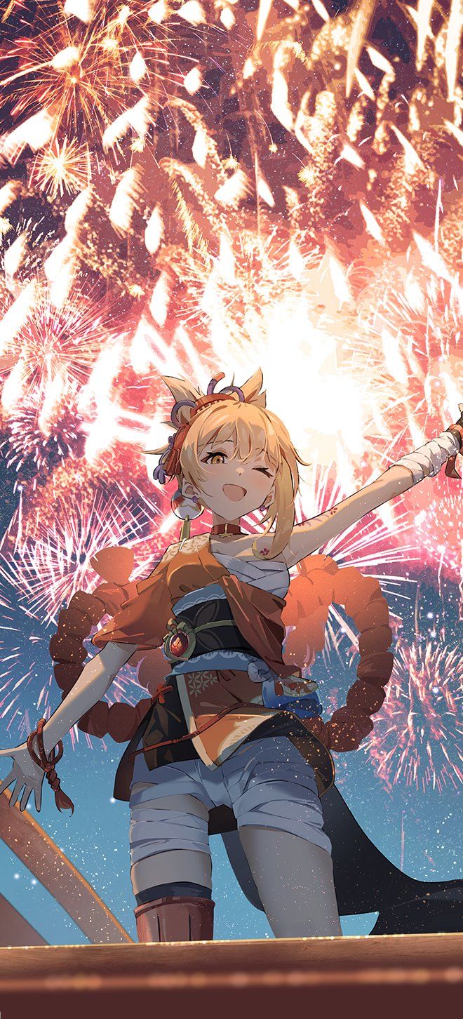 Firework Girl Genshin Impact | HoYoLAB