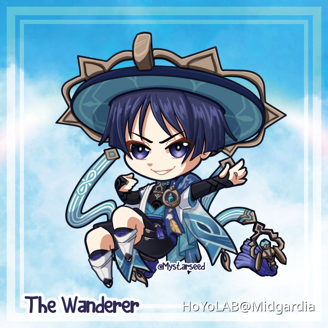 The Wanderer Chibi Genshin Impact | HoYoLAB
