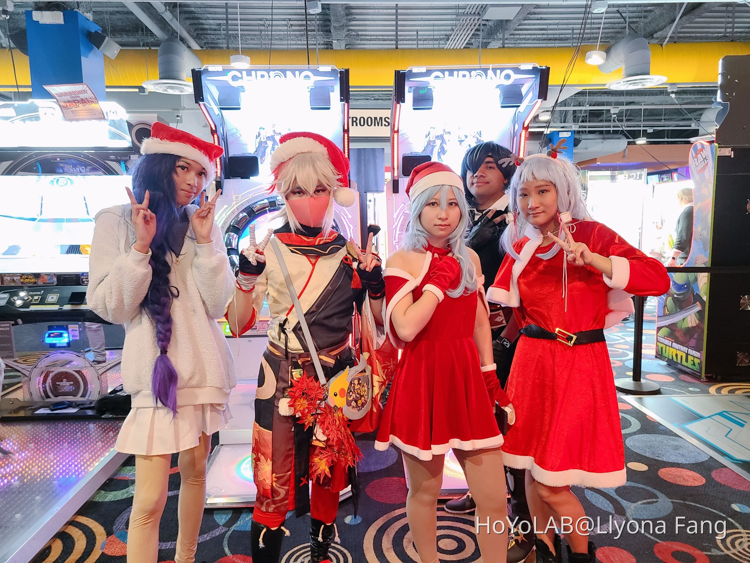 Festive Genshin Cosplay Meetup at the Arcade! Genshin Impact | HoYoLAB
