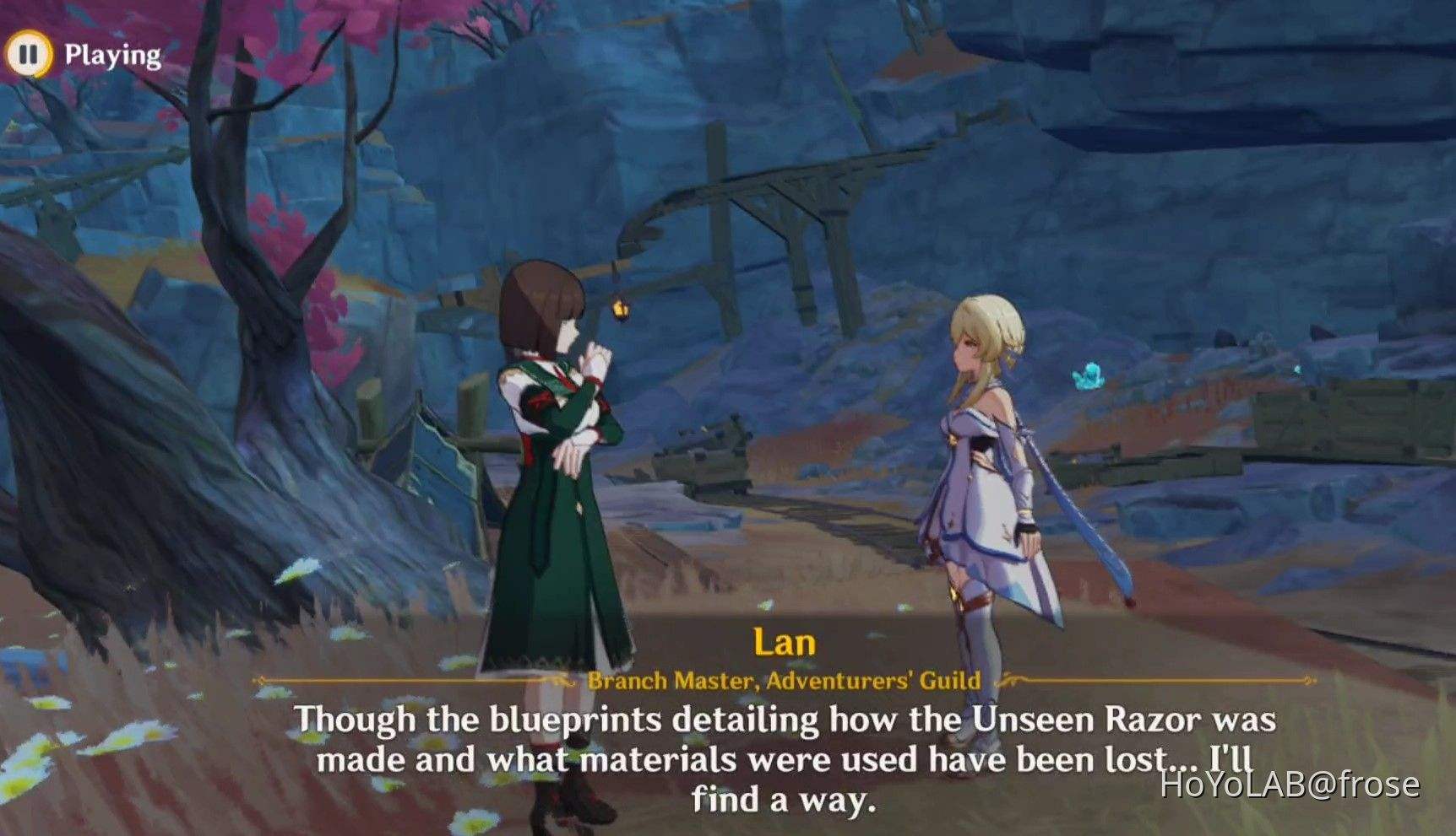 Lan and the "Unseen Razor" Genshin Impact | HoYoLAB