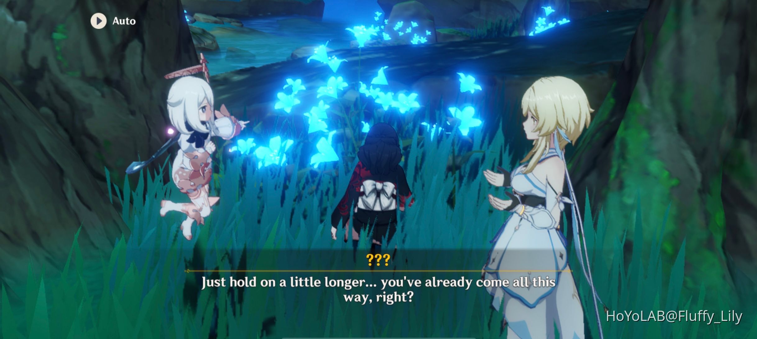 Red flower npc gurl Genshin Impact | HoYoLAB