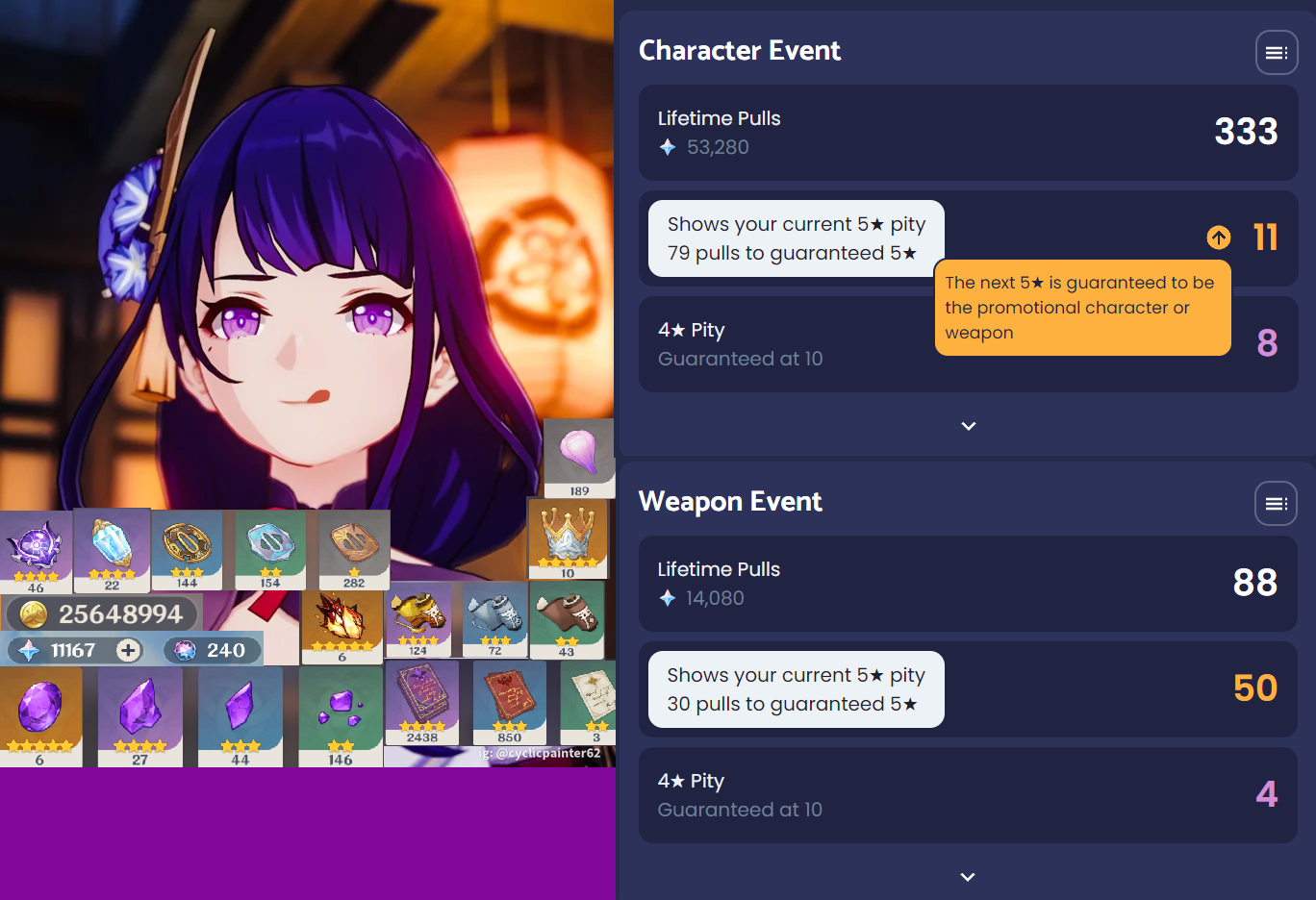 Guaranteed Raiden Shogun + Engulfing Lightning!! Please Come home!