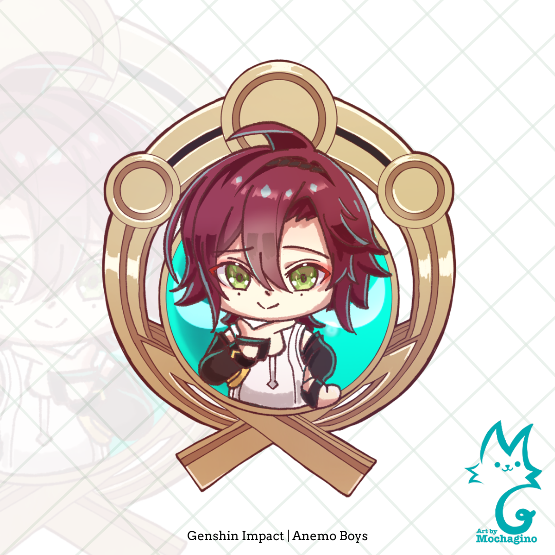 Chibi Art-Shikanoin Heizou Genshin Impact | HoYoLAB