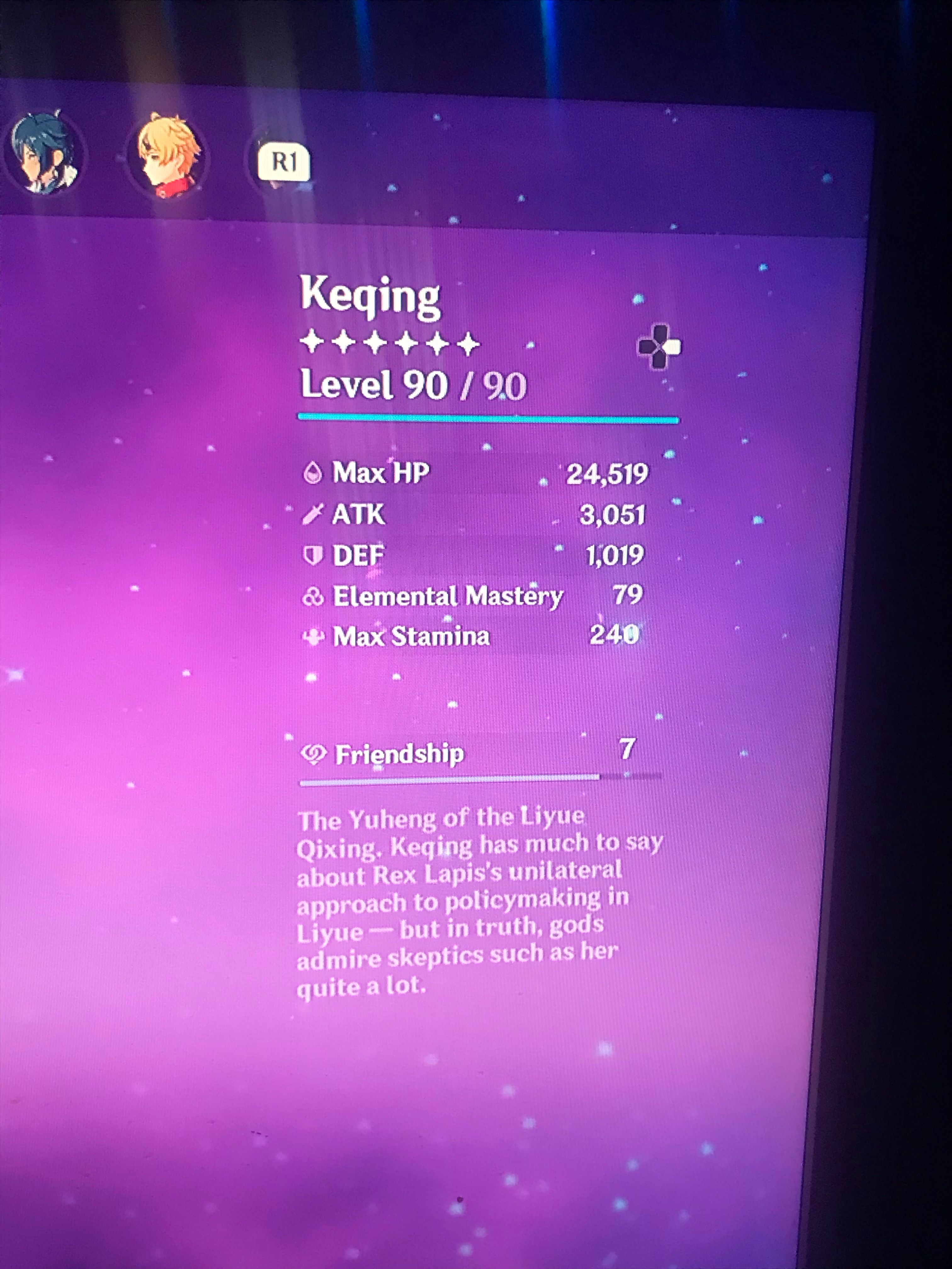 Rate my Keqing build 😁 Genshin Impact | HoYoLAB