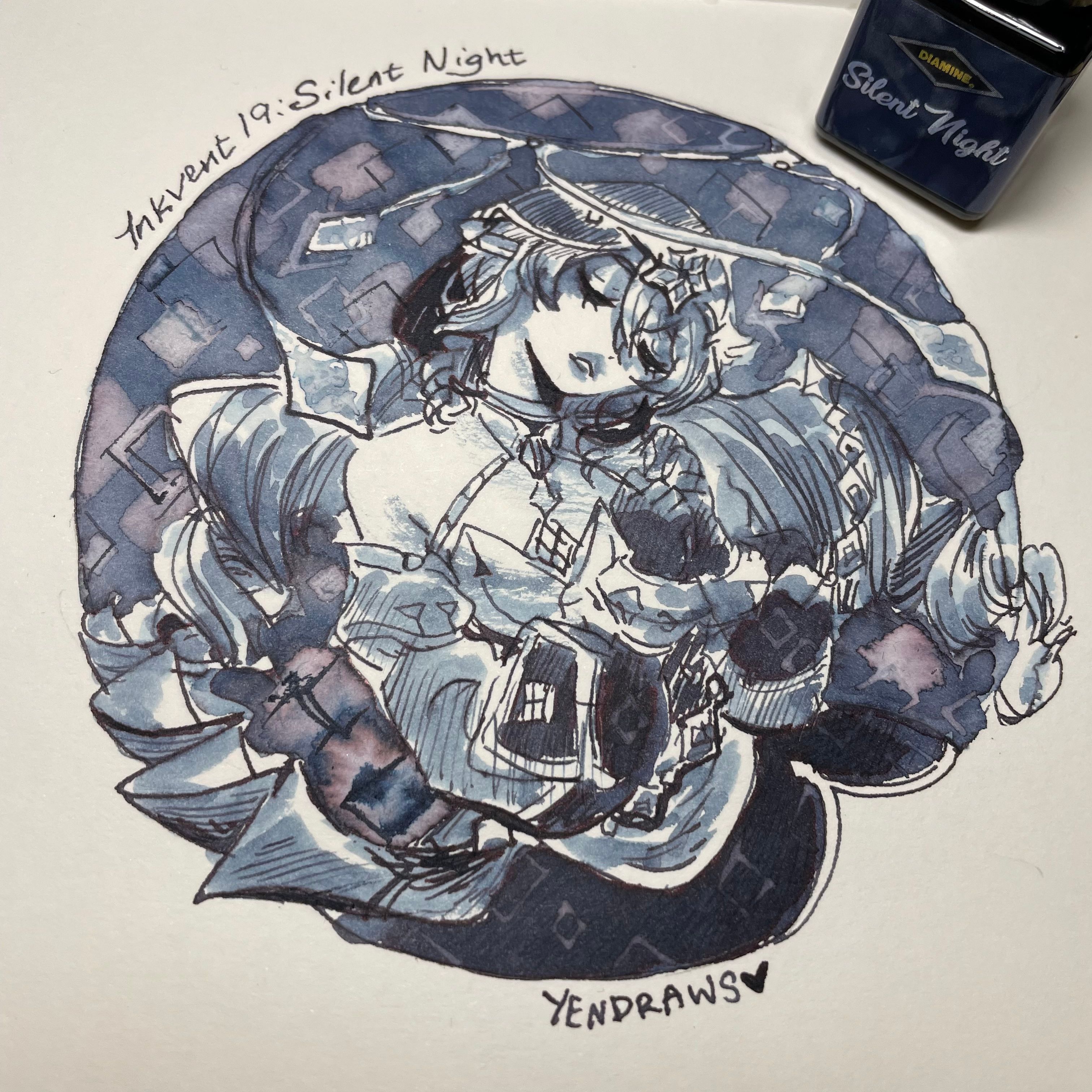 Inkvent Advent Calendar 19/25 Genshin Impact | HoYoLAB