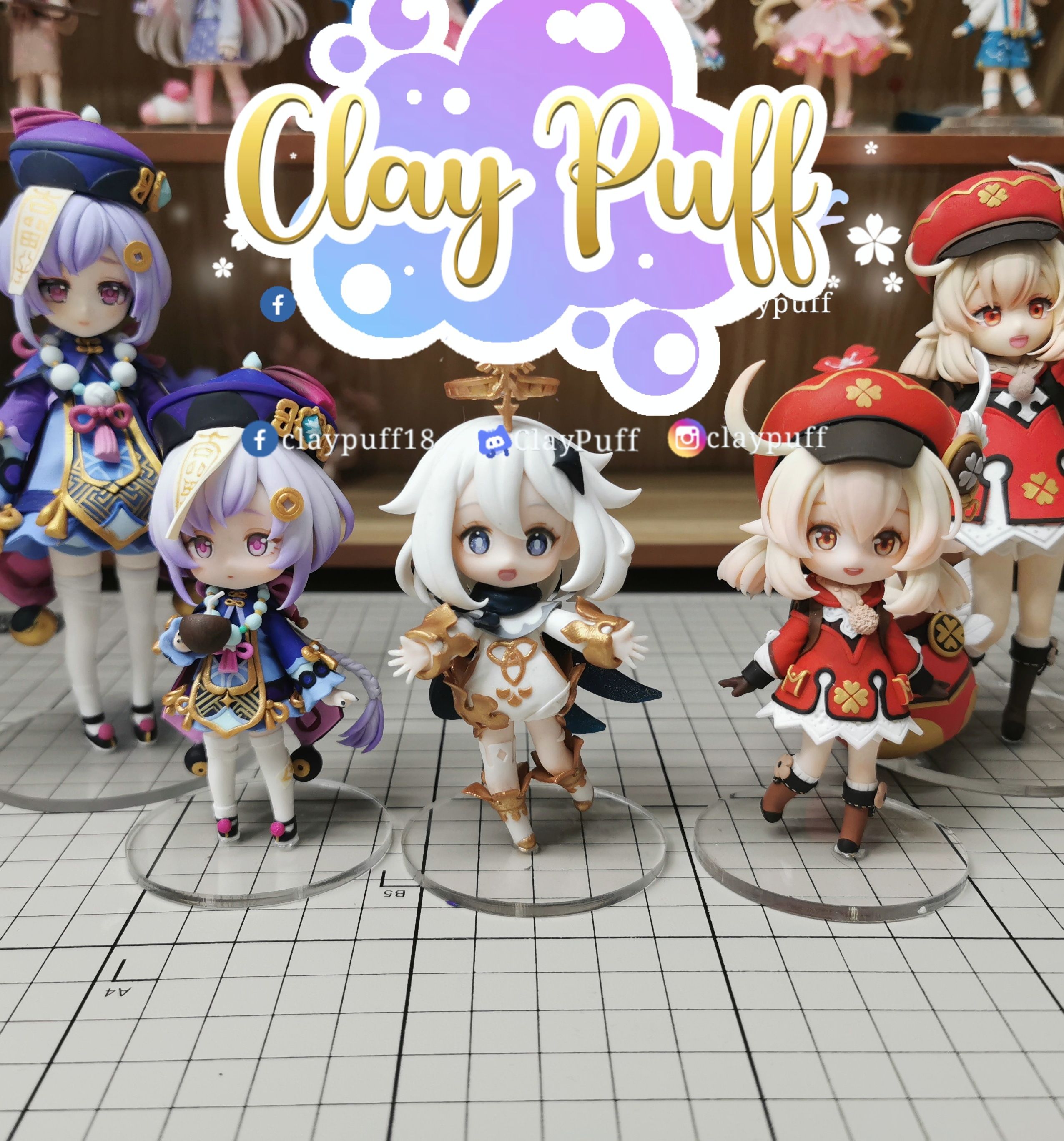 Paimon, Qiqi and Klee Genshin Impact | HoYoLAB