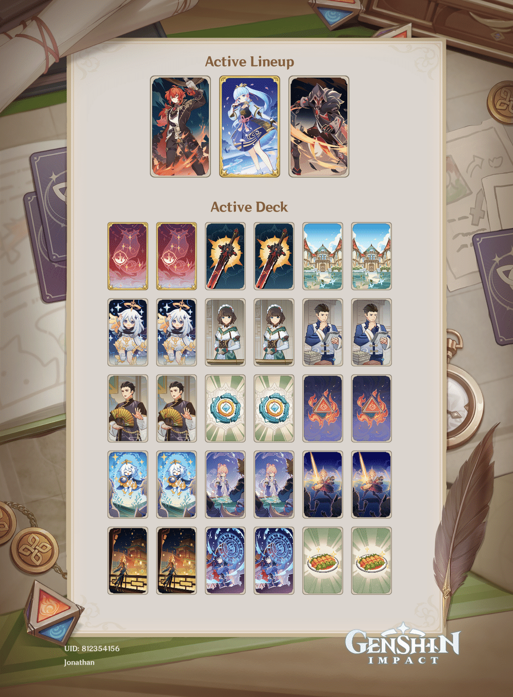 Genius Invokation TCG | Quick Switch Melt Deck Guide Genshin Impact ...