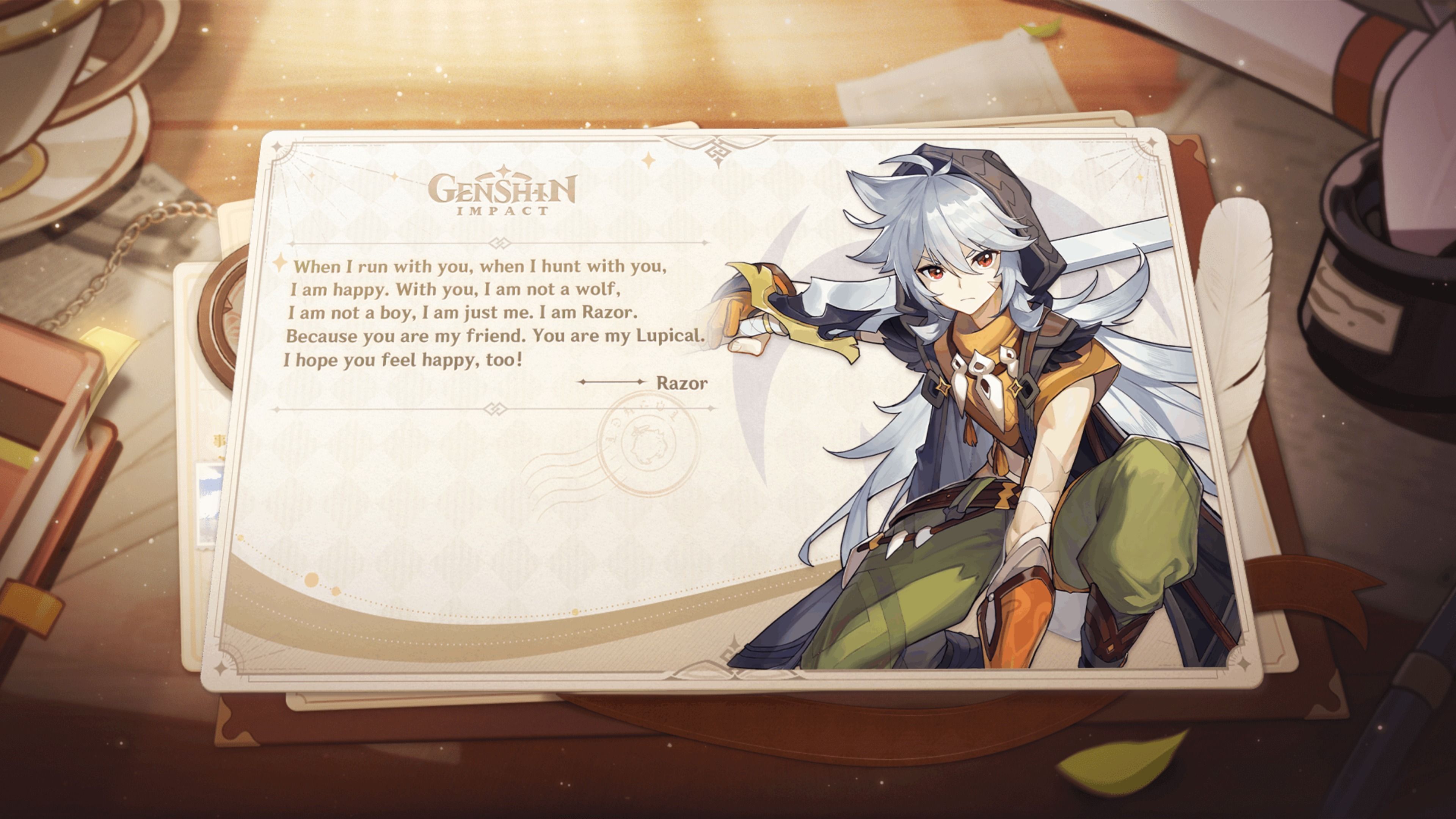 Razor😊 Genshin Impact | HoYoLAB