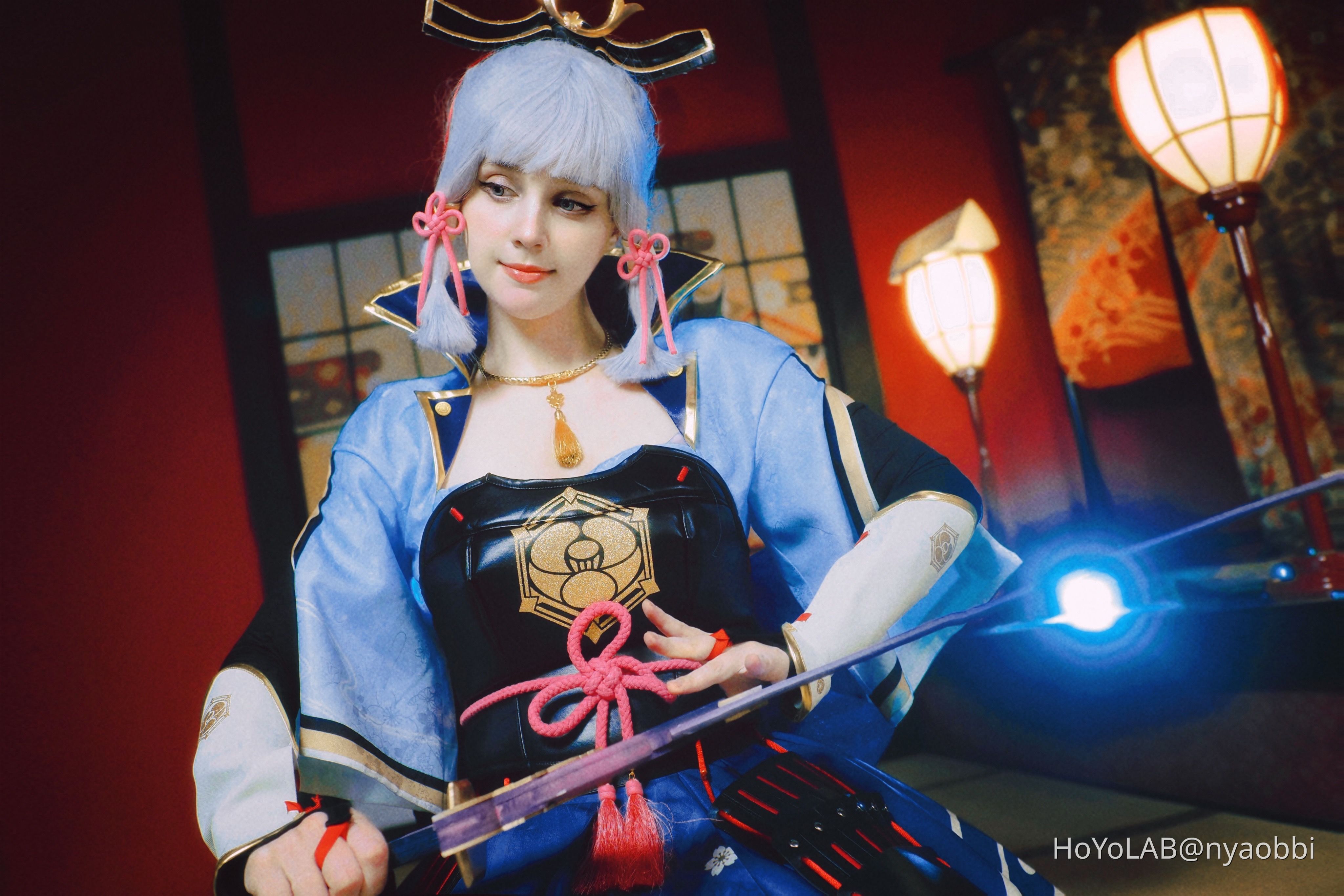 (Ayaka Cosplay) Say it with me, you know the words… Genshin Impact ...