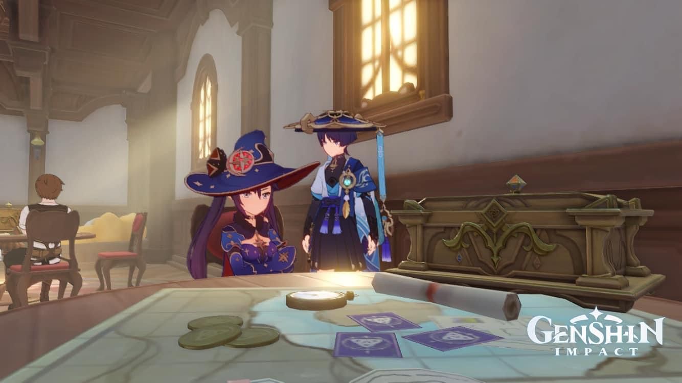 Mona and Wanderer Genshin Impact | HoYoLAB