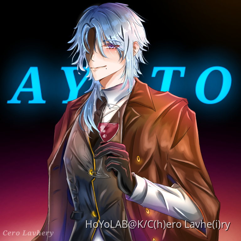 Ayato Fanart! 🌊 (with progress) Genshin Impact | HoYoLAB