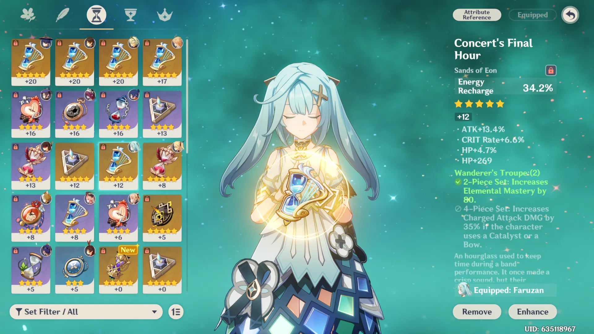 ~current c6 faruzan build!~ Genshin Impact | HoYoLAB