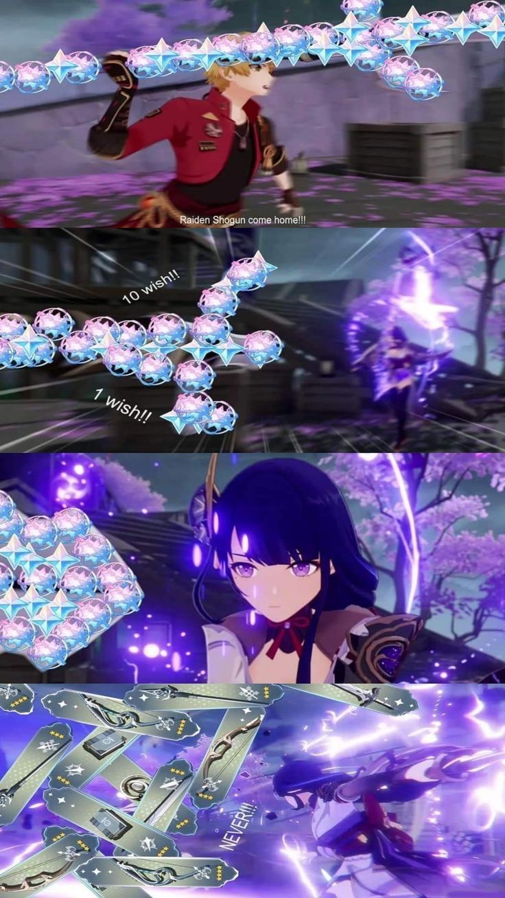 Raiden Shogun Banner Genshin Impact | HoYoLAB