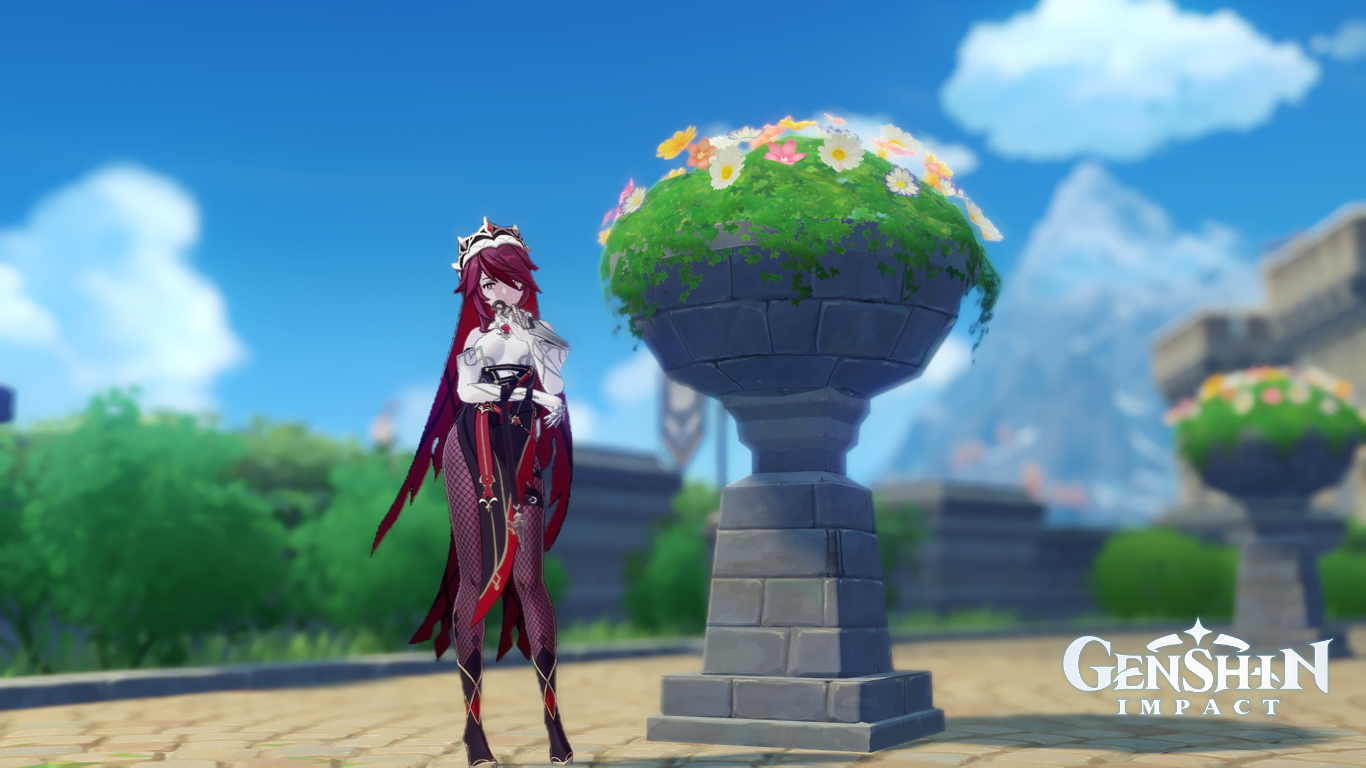 Rosaria The least devout among the nuns of the Church of Favonius ...