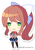 ddlc stickers | HoYoLAB