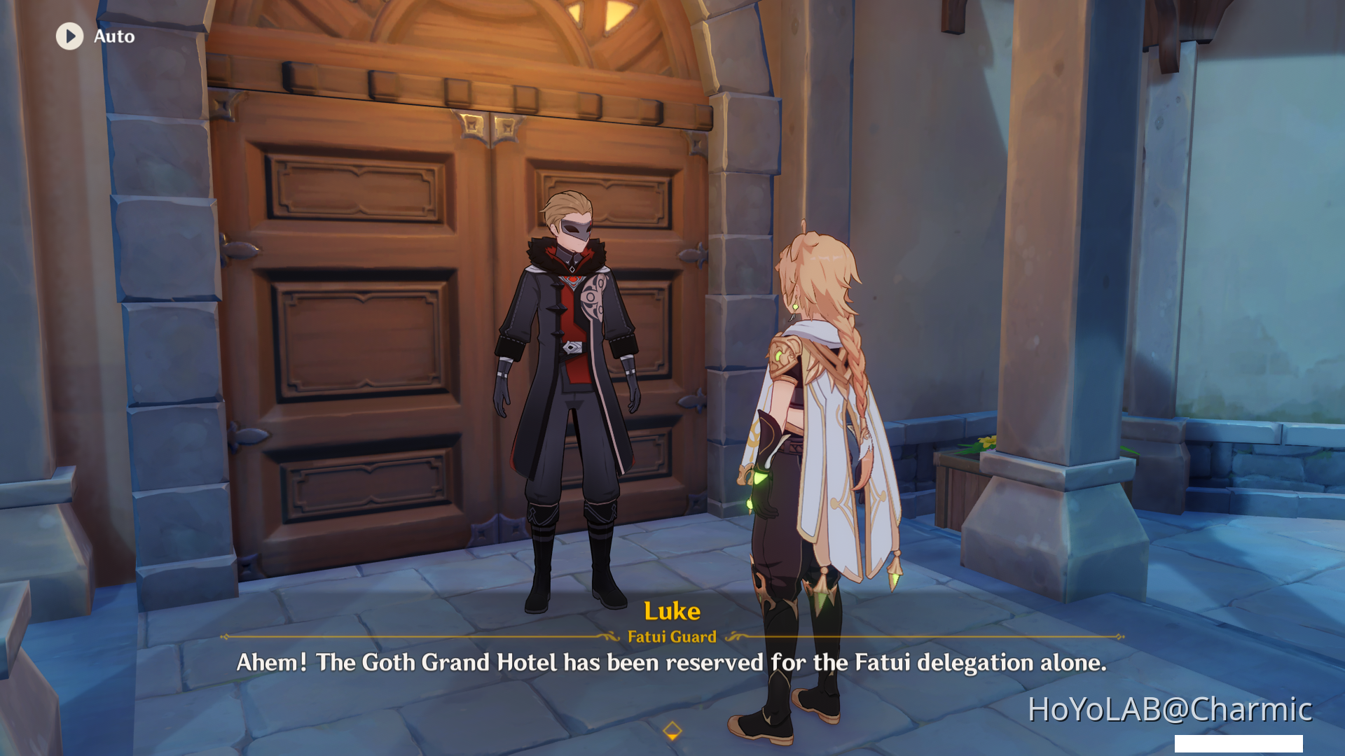 Luke's warm welcome Genshin Impact | HoYoLAB