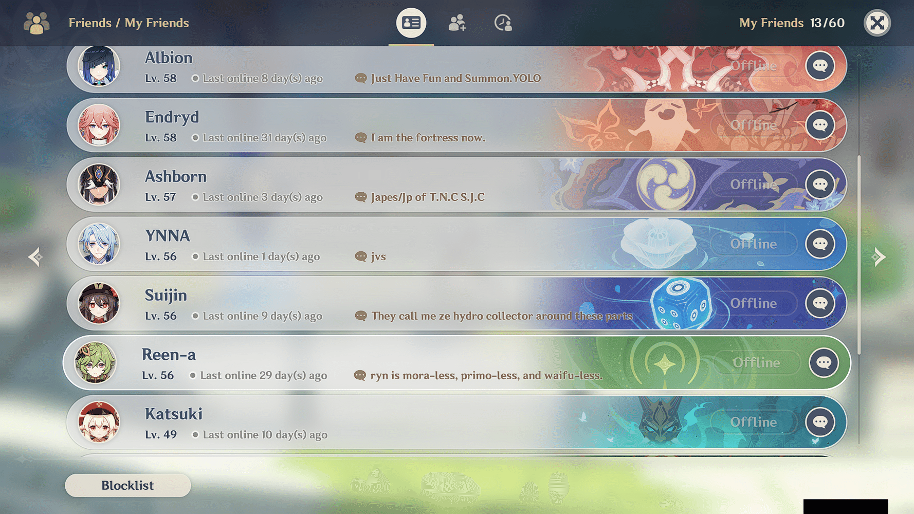 My Friend's account got hacked by a russian hacker... Genshin Impact | HoYoLAB