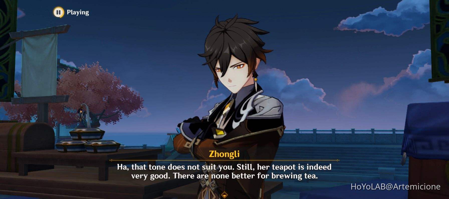 Liyue Archon Quest: Madame Ping and Zhongli (+ The Cleansing Bell ...