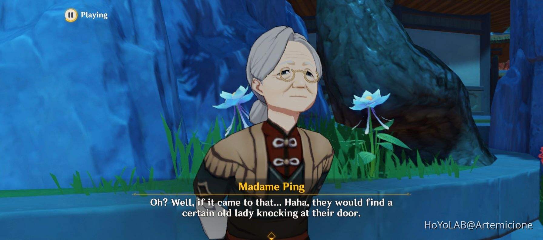 Liyue Archon Quest: Madame Ping and Zhongli (+ The Cleansing Bell) Genshin Impact | HoYoLAB