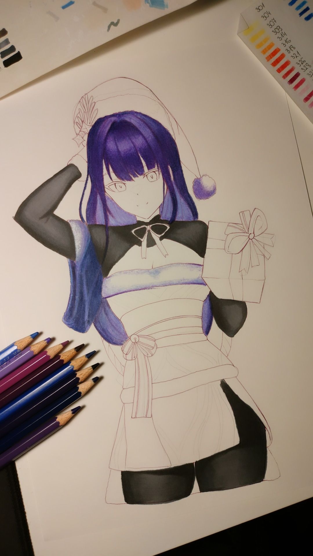 Santa Raiden WIP Genshin Impact | HoYoLAB