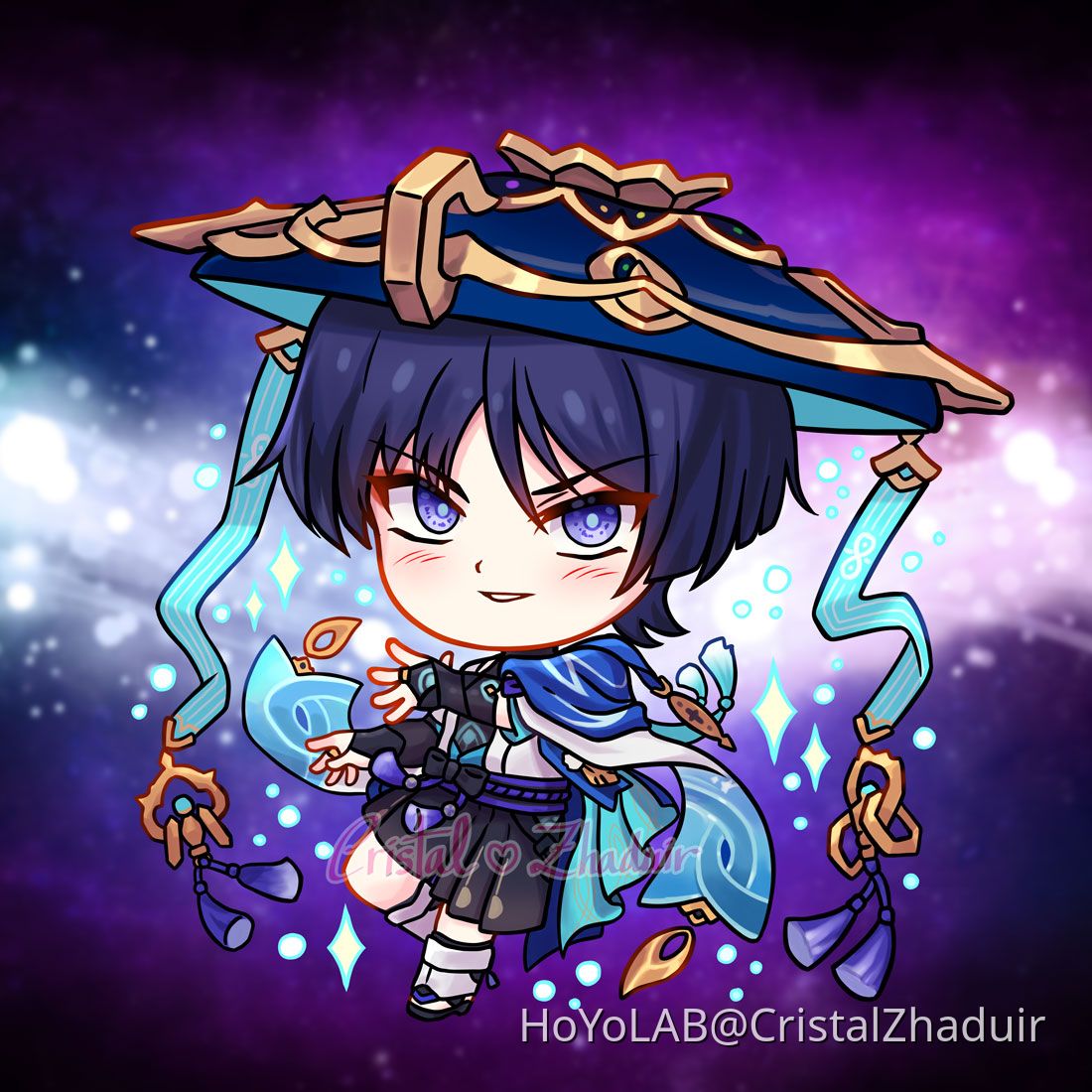 💫🌪 Chibi Scaramouche / Wanderer !!! 🌪💫 Genshin Impact | HoYoLAB
