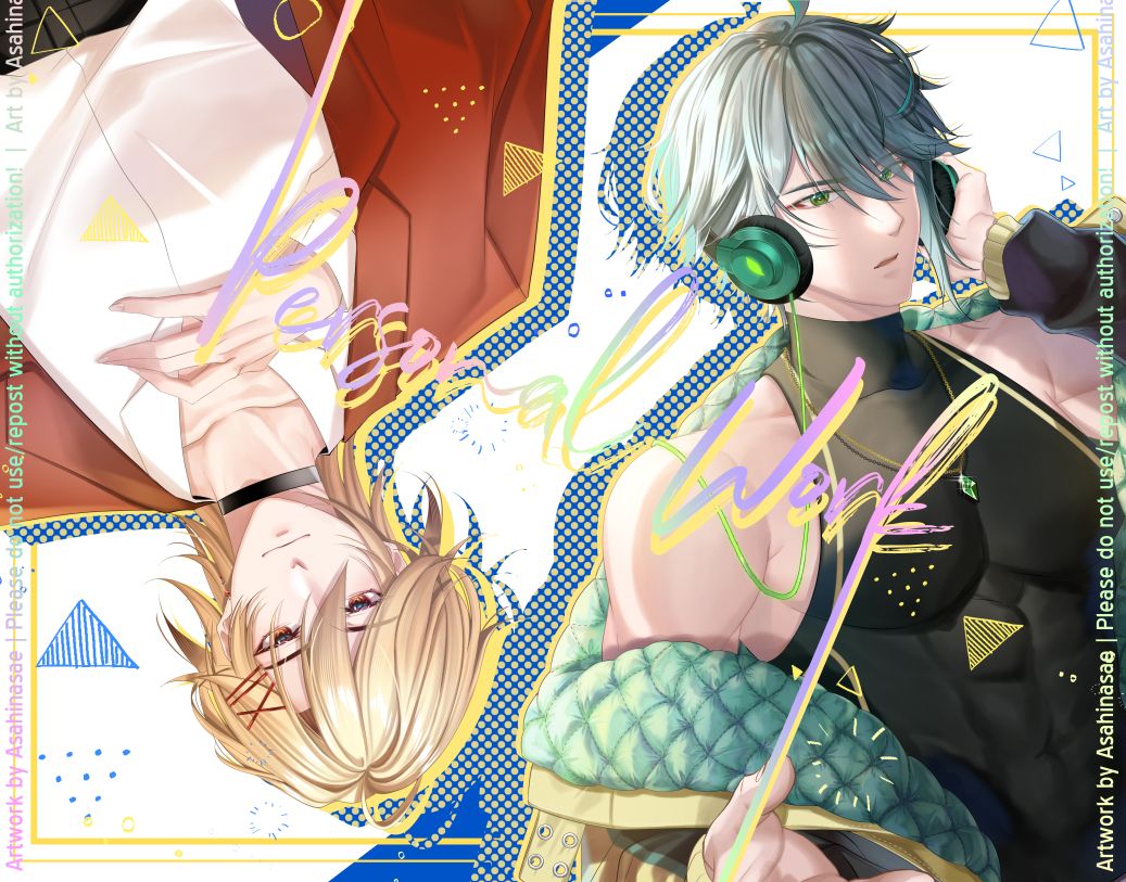 Alhaitham and Kaveh (modern AU) Genshin Impact | HoYoLAB