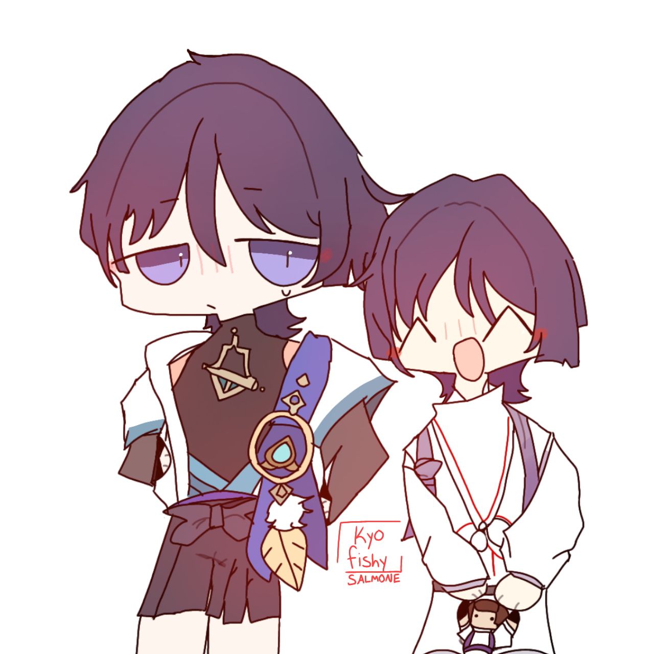 Scaramouche and Kunikuzushi Genshin Impact | HoYoLAB