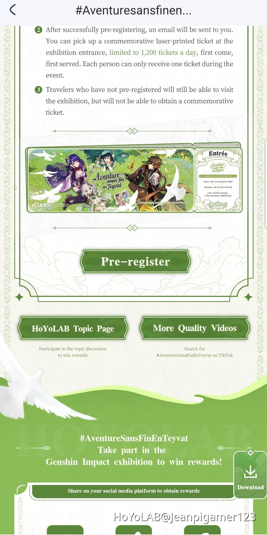 ¶reregistro listo xd Genshin Impact | HoYoLAB