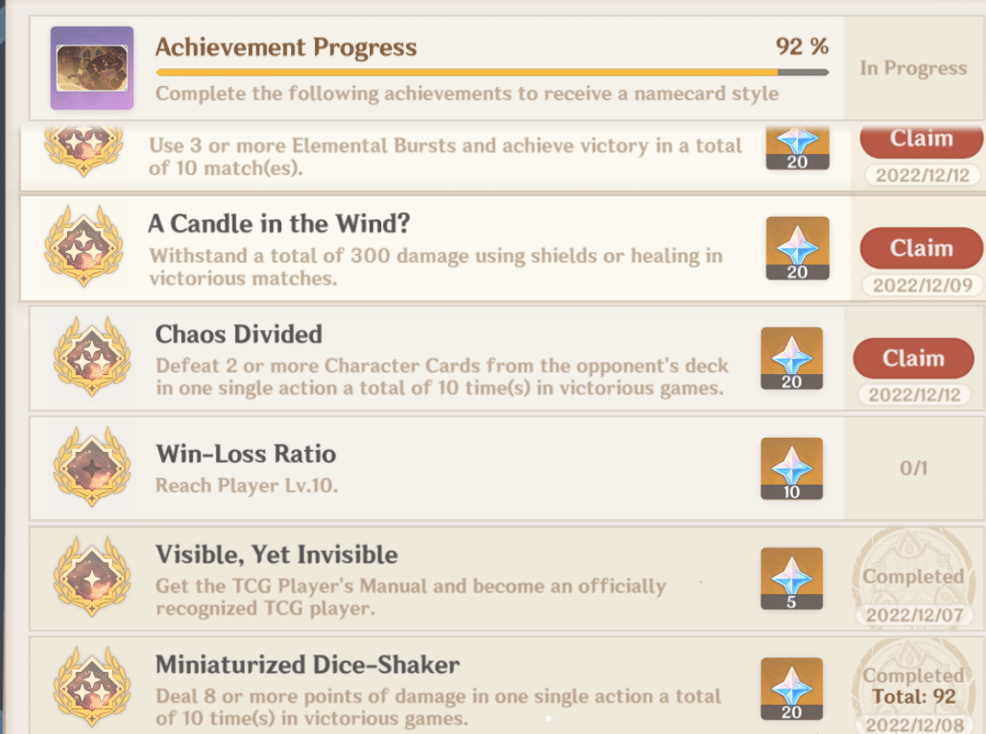 GET ALL THE TCG CARD REWARDS!!! Genshin Impact | HoYoLAB