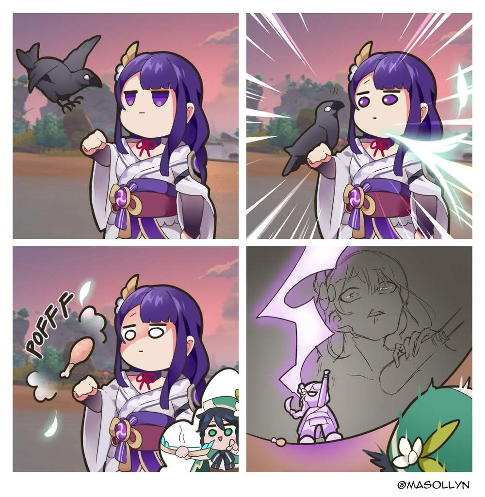 Daily Memes Raiden Shogun Themed Genshin Impact | HoYoLAB