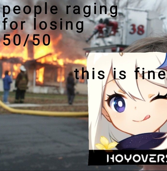 when you lose 50/50... Genshin Impact | HoYoLAB