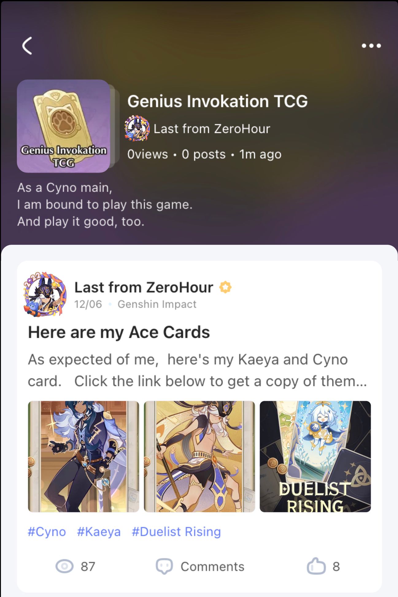 TCG Collection now available!! Genshin Impact | HoYoLAB