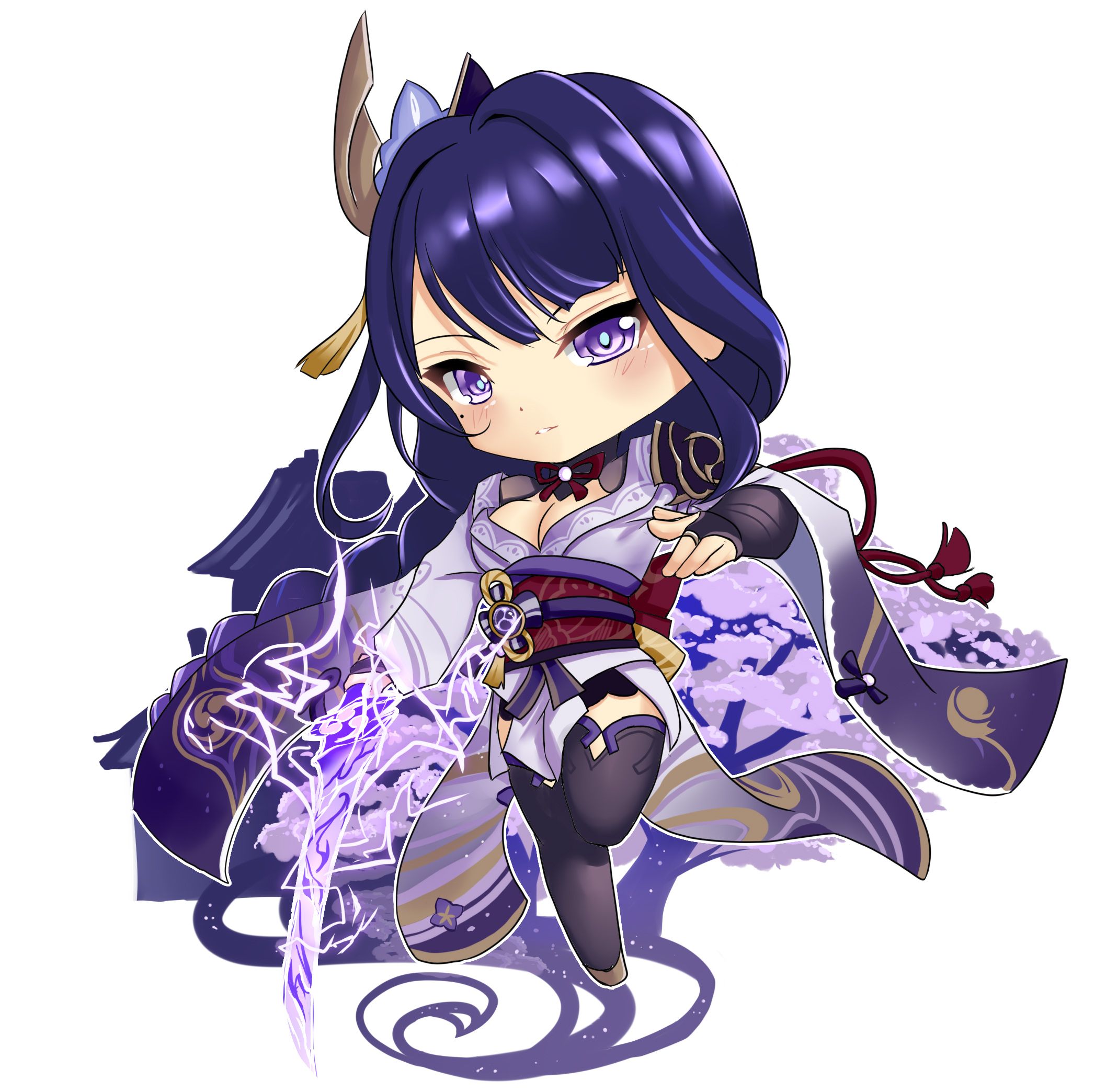 Raiden Shogun Chibi Genshin Impact | HoYoLAB