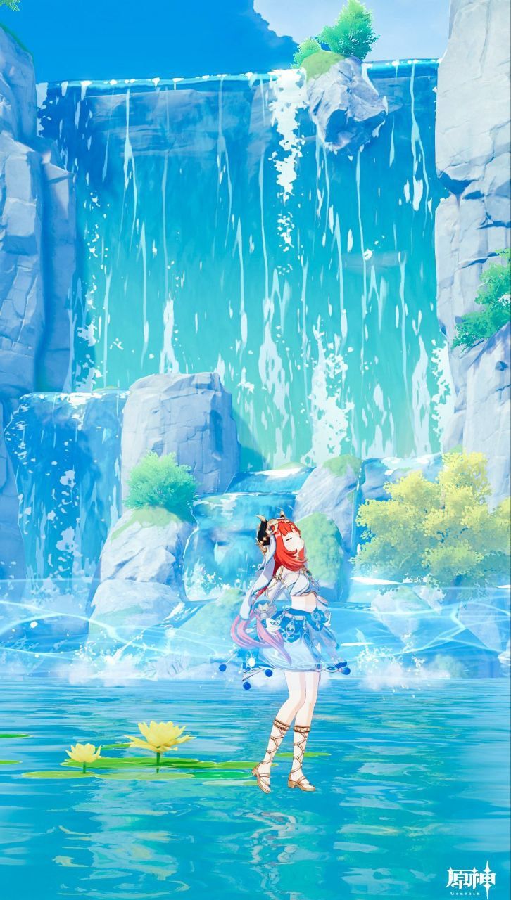 🔘 Don't yawn, the show is about to begin... 💧 🫧 Genshin Impact | HoYoLAB