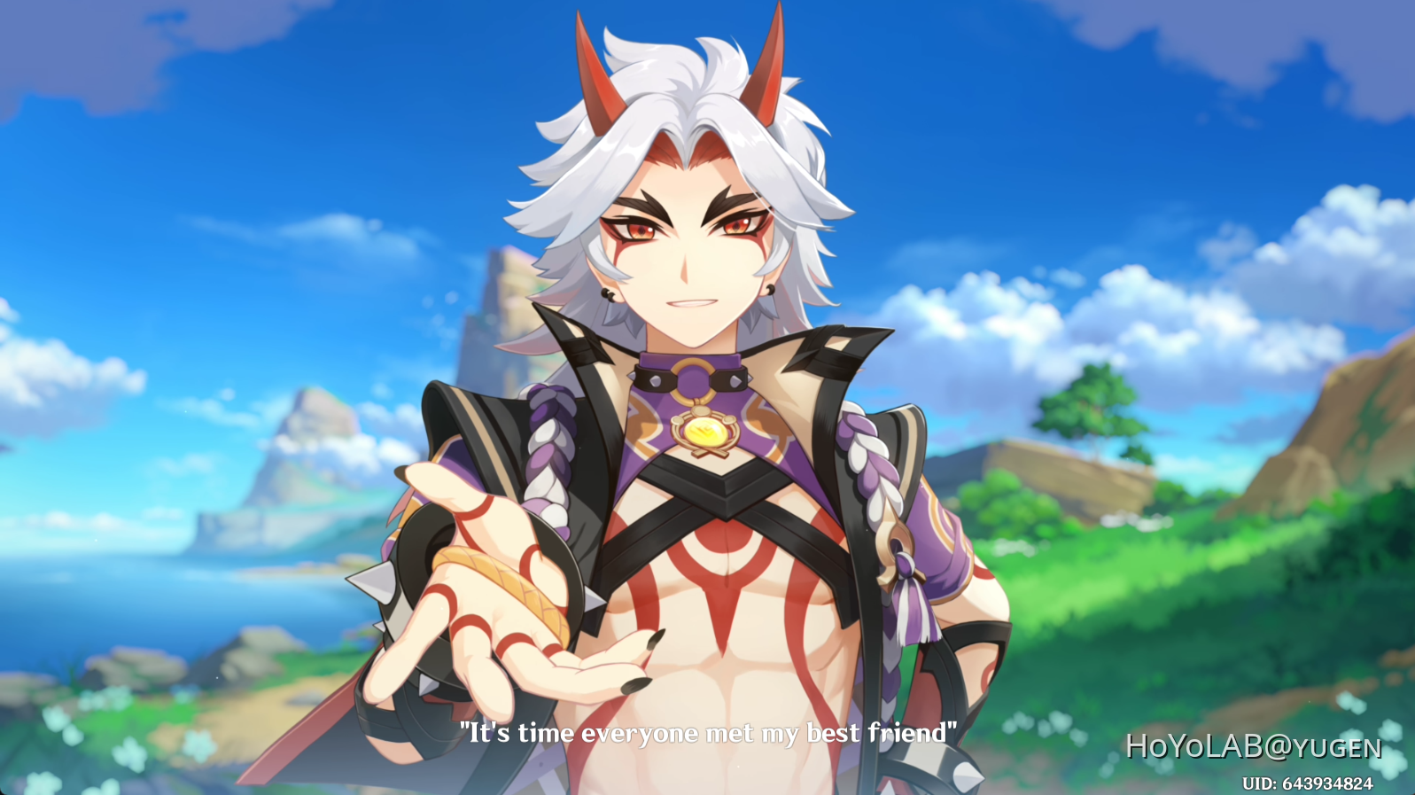 I love his smile Genshin Impact | HoYoLAB