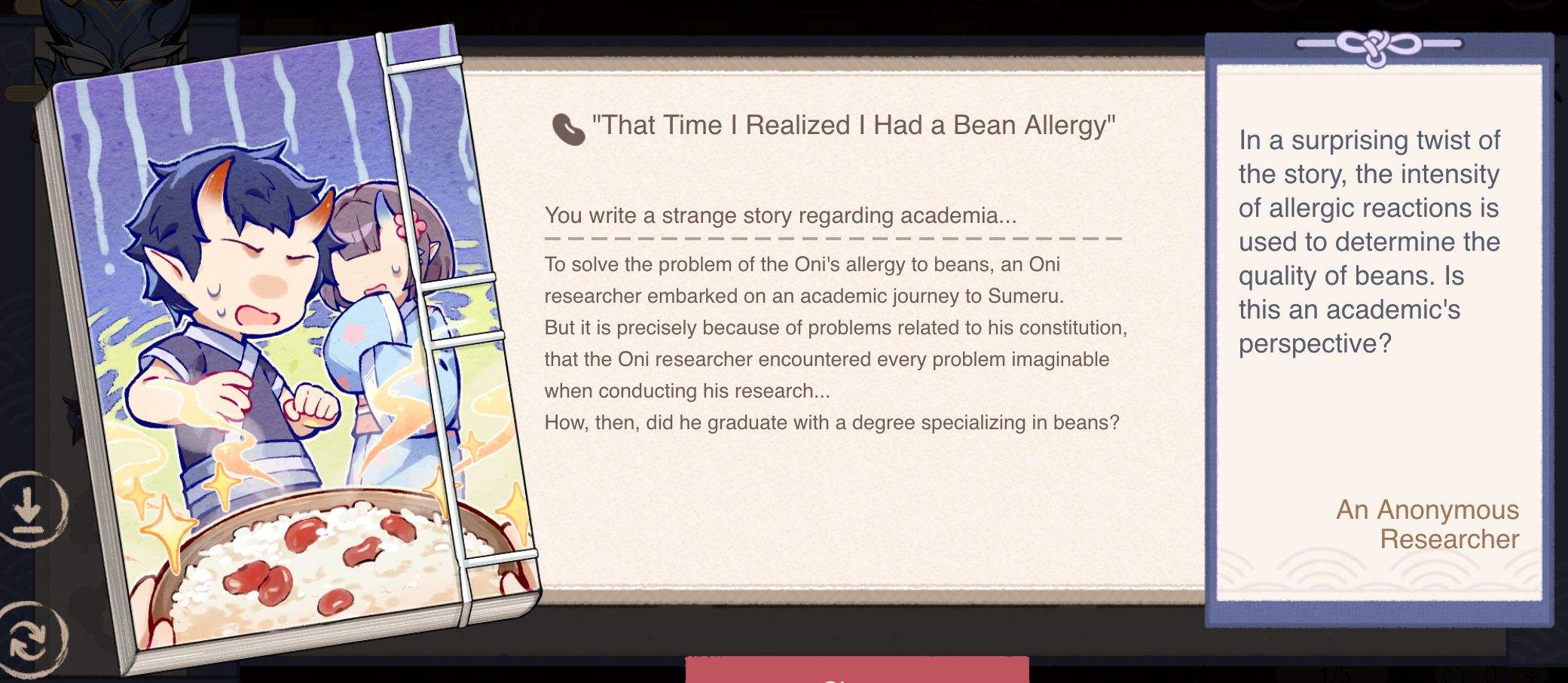 Rate my Oni story! (Part 2) Genshin Impact | HoYoLAB