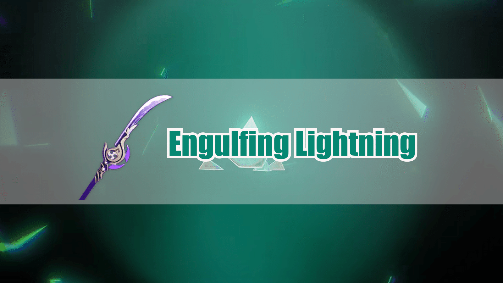 Weapon Review | "Electro Archon Special Weapon" Engulfing Lightning ...