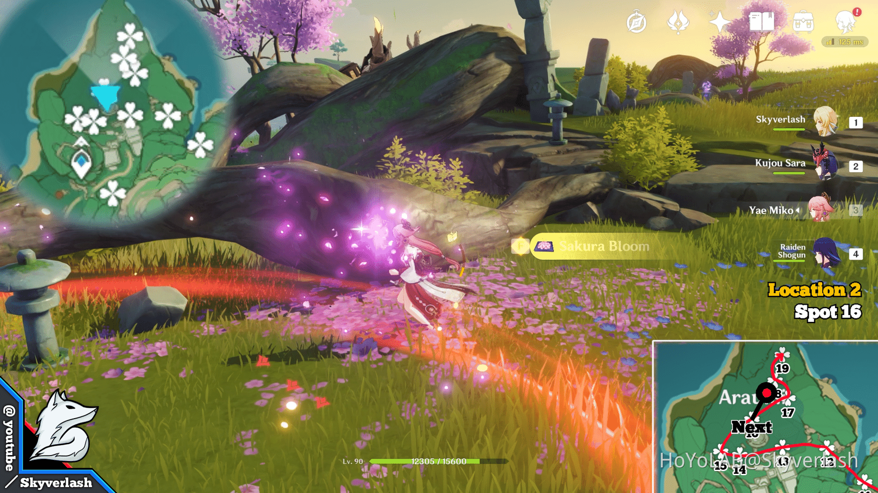 [Ver 3.3] 75 Sakura Bloom Farming Routes Genshin Impact | HoYoLAB