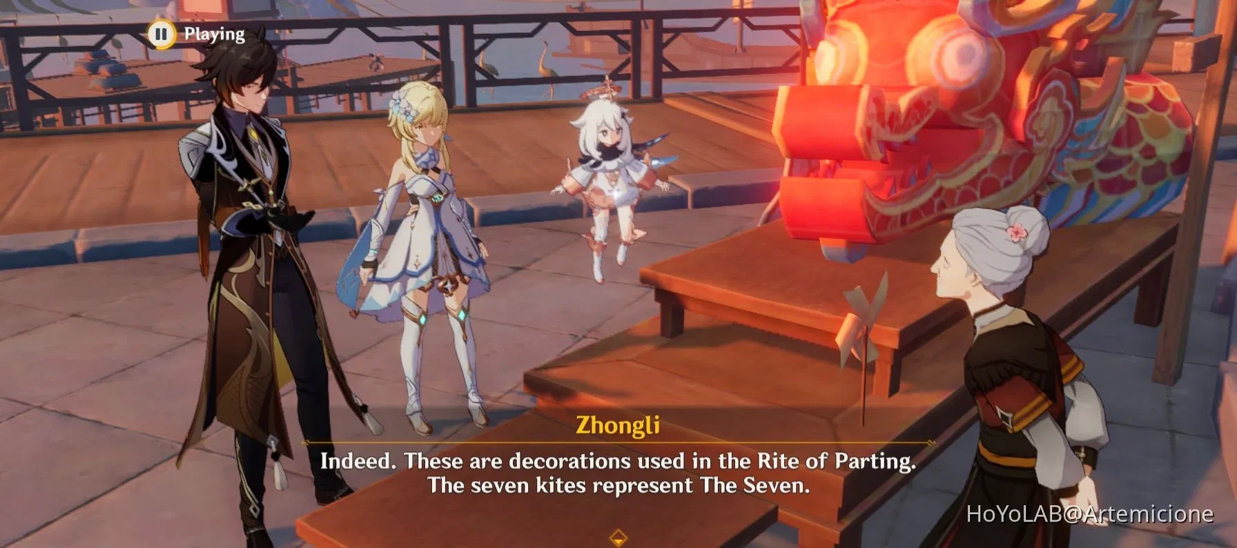 Liyue Archon Quest: Descriptions of some Archons on kites (+The Kites ...