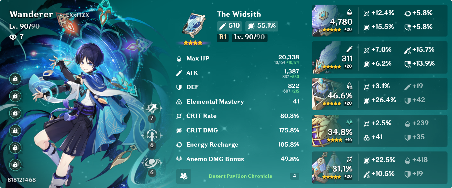 DECENT BUILD Genshin Impact | HoYoLAB