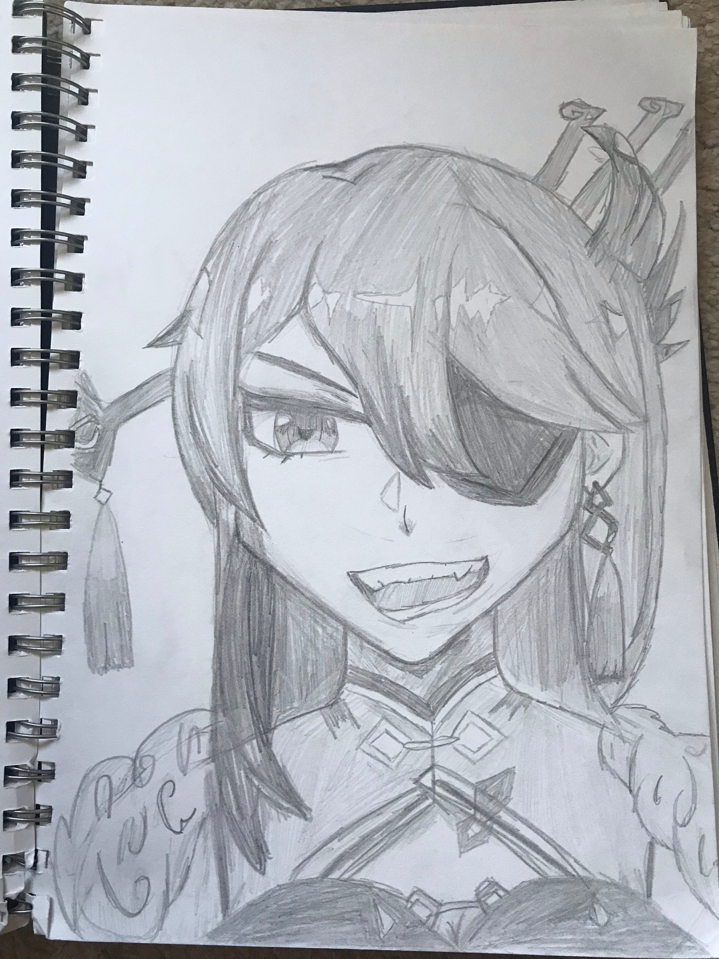 Beidou fan art Genshin Impact | HoYoLAB